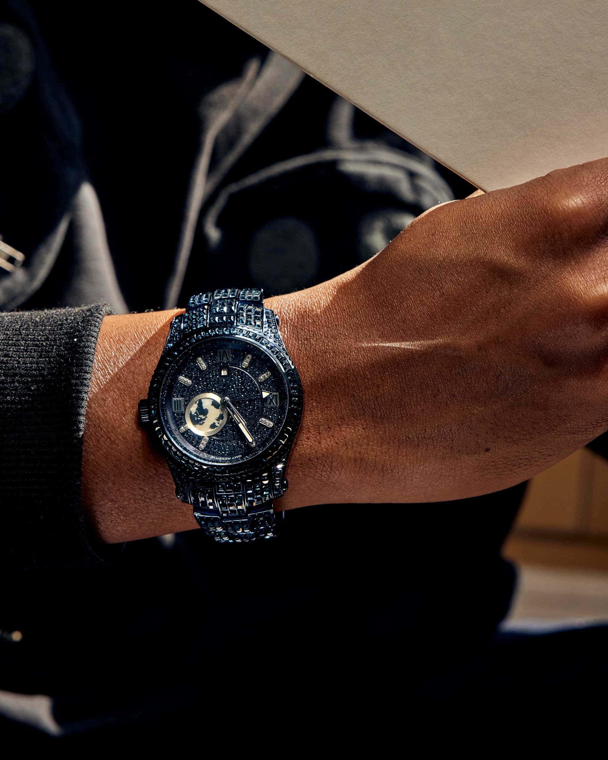 RESERVE Jet Setter GMT Bleu | R6370E – JBW Watches