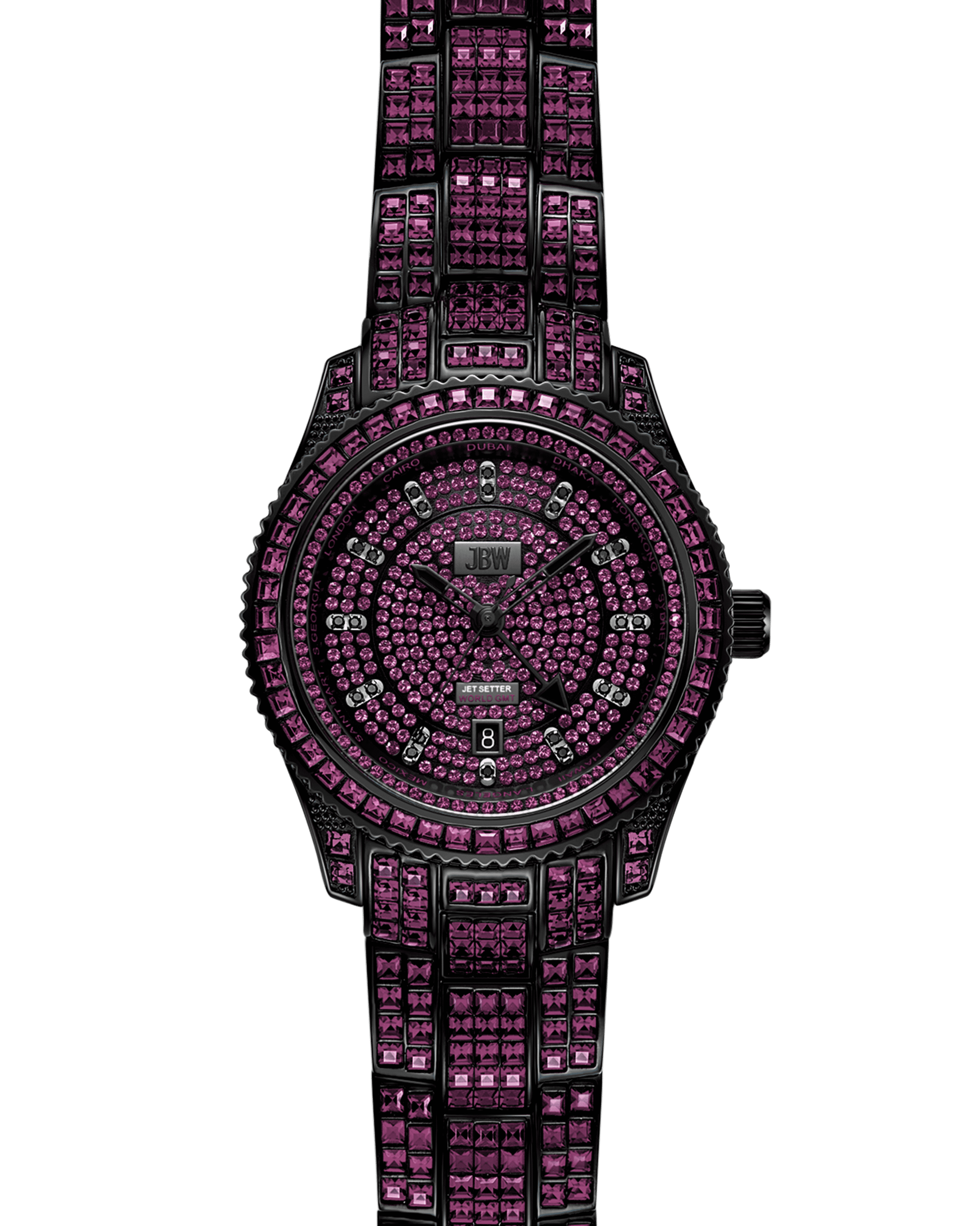 RESERVE Jet Setter GMT Amethyst | R6393D – JBW Watches