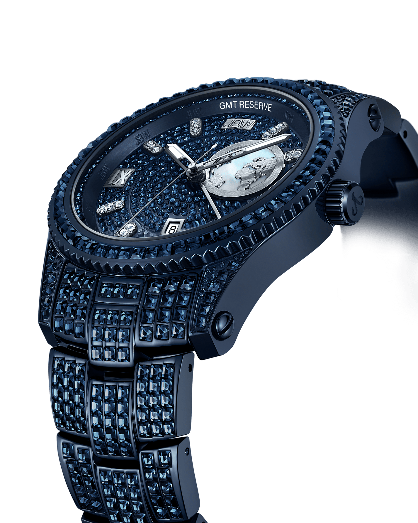 RESERVE Jet Setter GMT Bleu | R6370E – JBW Watches