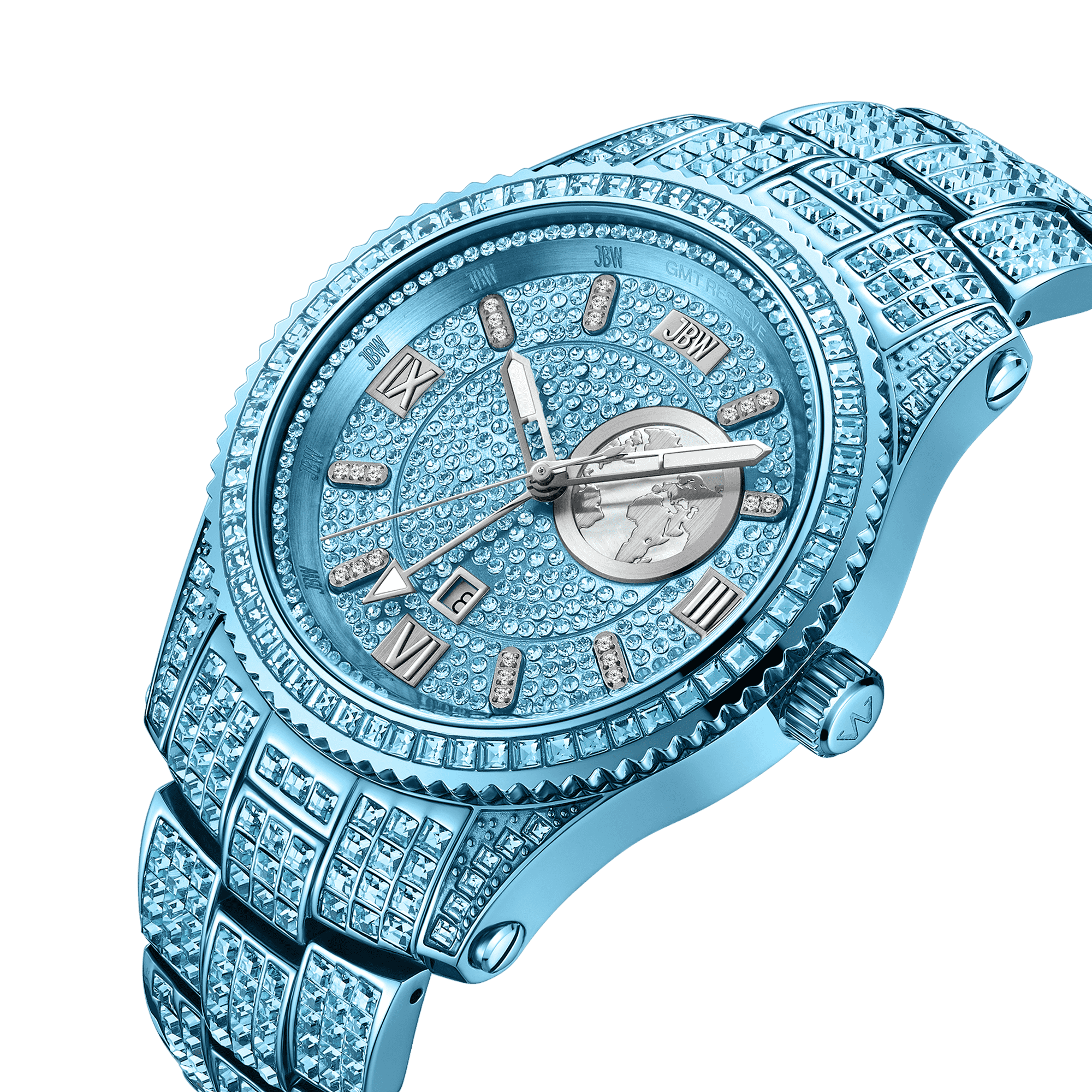 RESERVE Jet Setter GMT Aqua | R6370F – JBW Watches