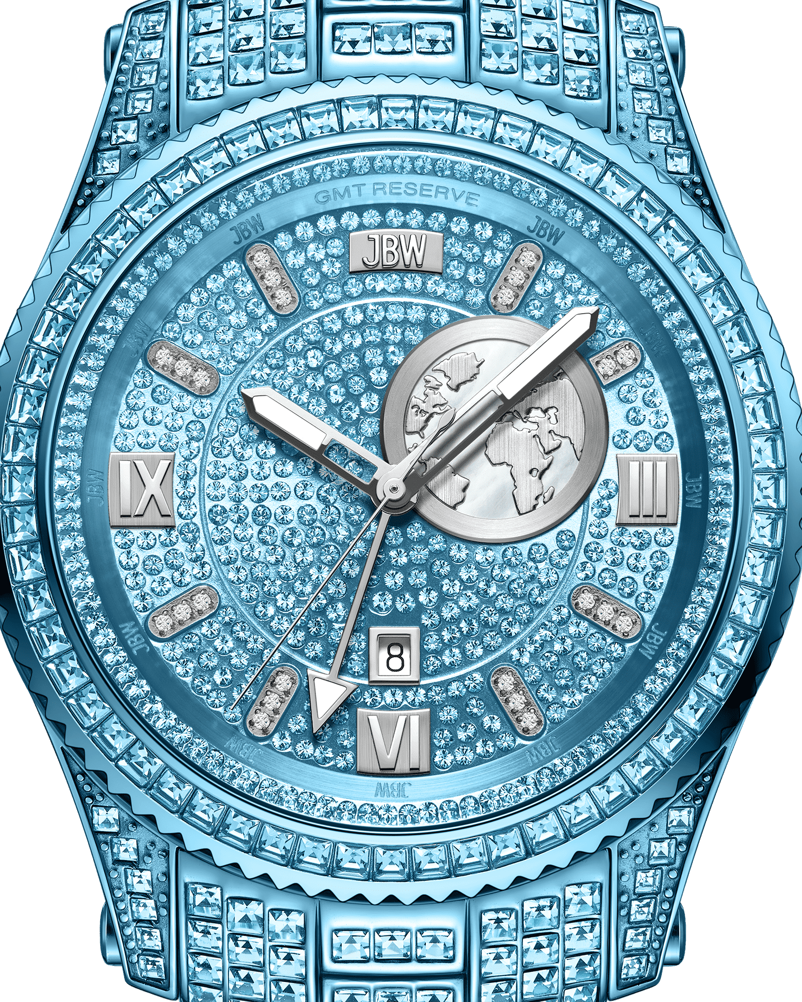 RESERVE Jet Setter GMT Aqua | R6370F – JBW Watches