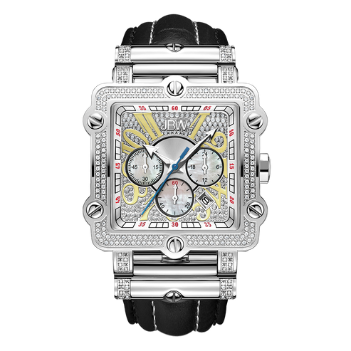 JBW Phantom JB-6215-238-B | Men's Stainless Steel Diamond Watch – JBW ...