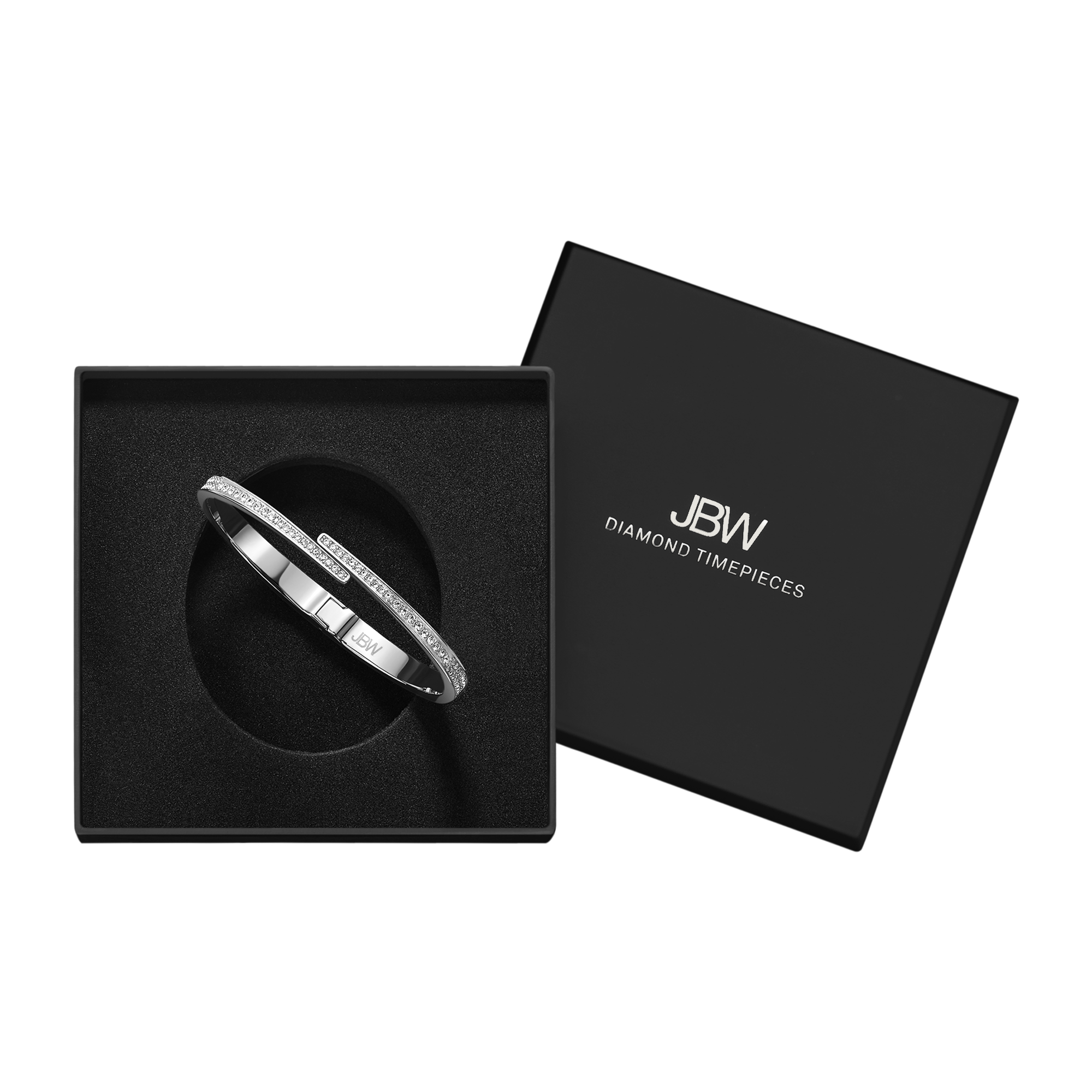JBW J1023A Pave Crystal Bangle – JBW Watches